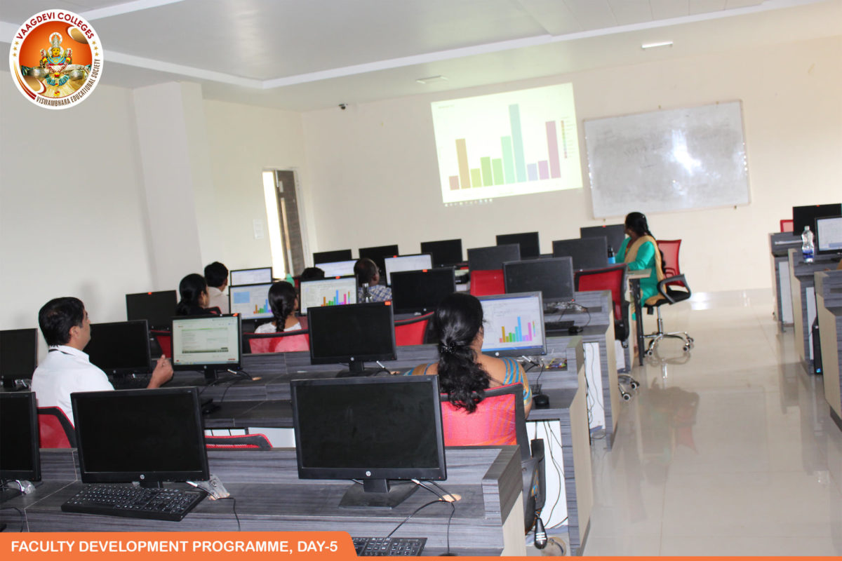 Faculty Development Programme on Data analytics | Vaagdevi Engineering College