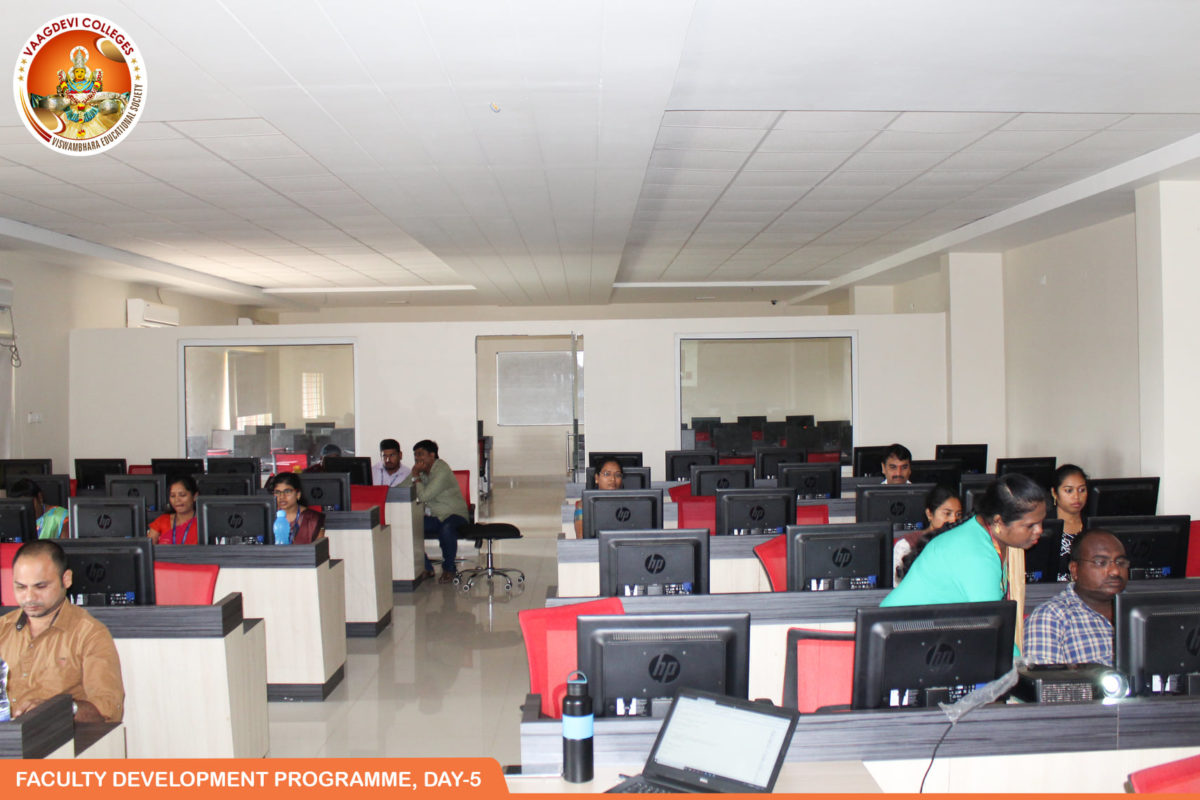 Faculty Development Programme on Data analytics | Vaagdevi Engineering College